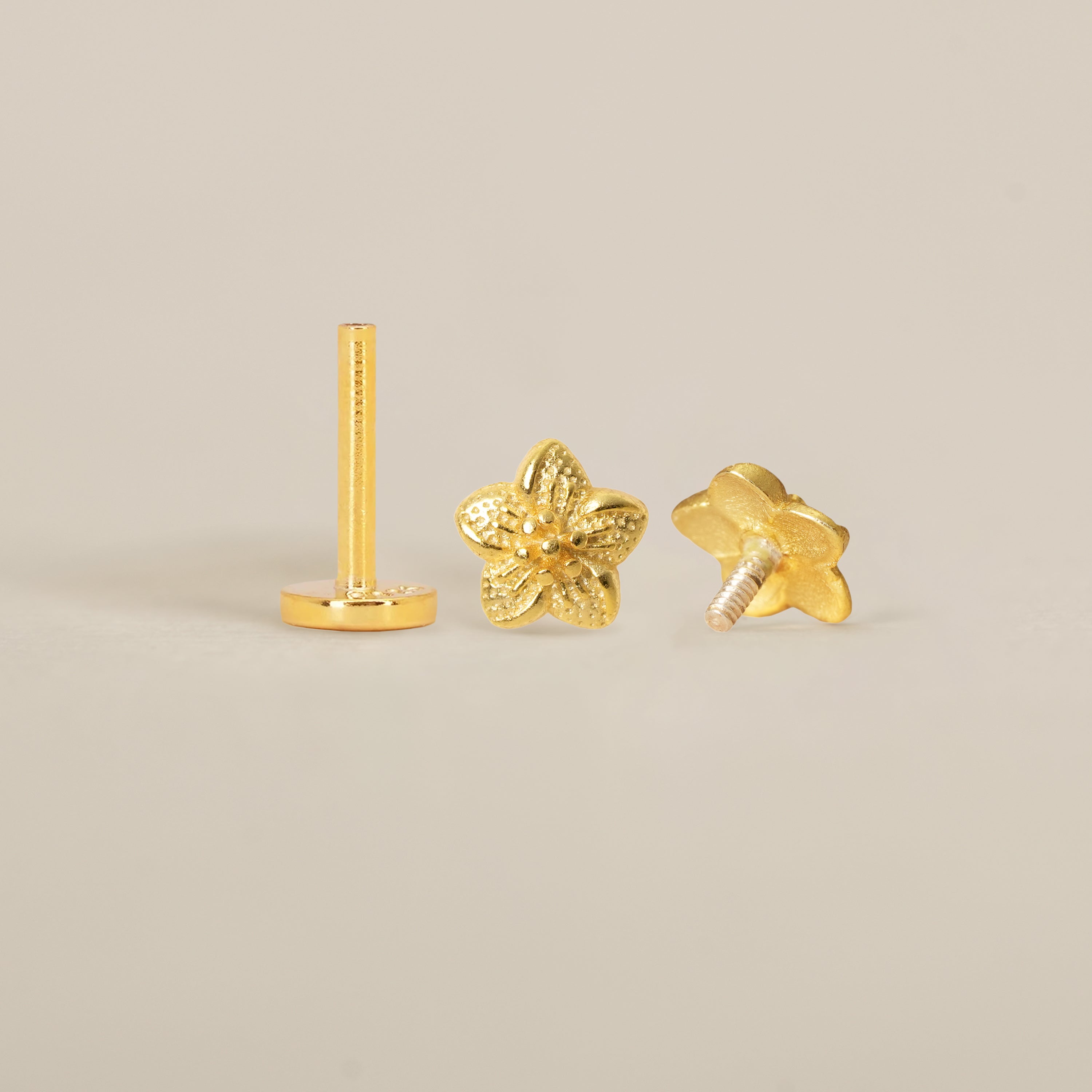 Daffodil Flat Back Earrings | eyrful – Eyrful Artistry