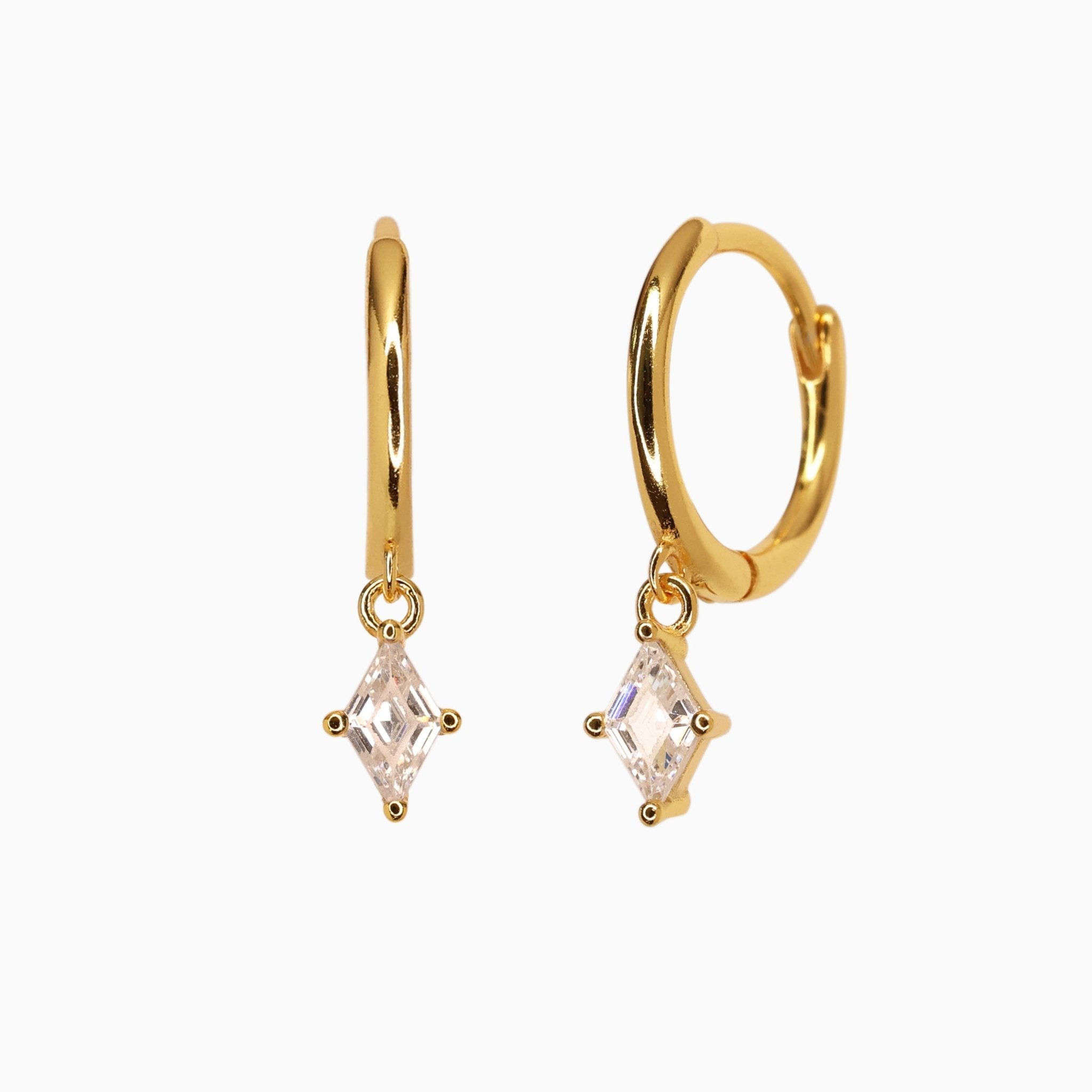 CHARLOTTE Diamond Hoops – eyrful