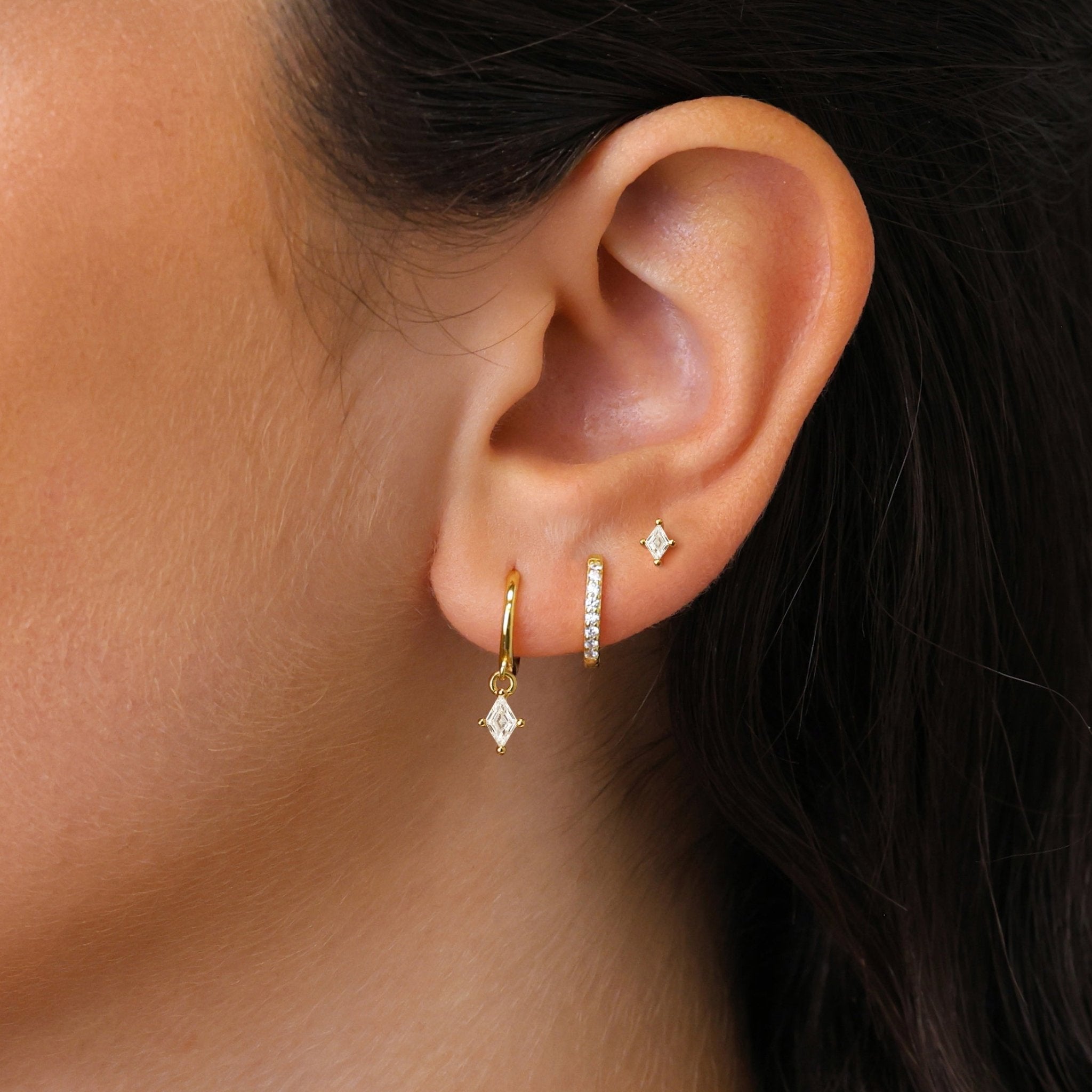 Diamond Charlotte Earring Set | eyrful