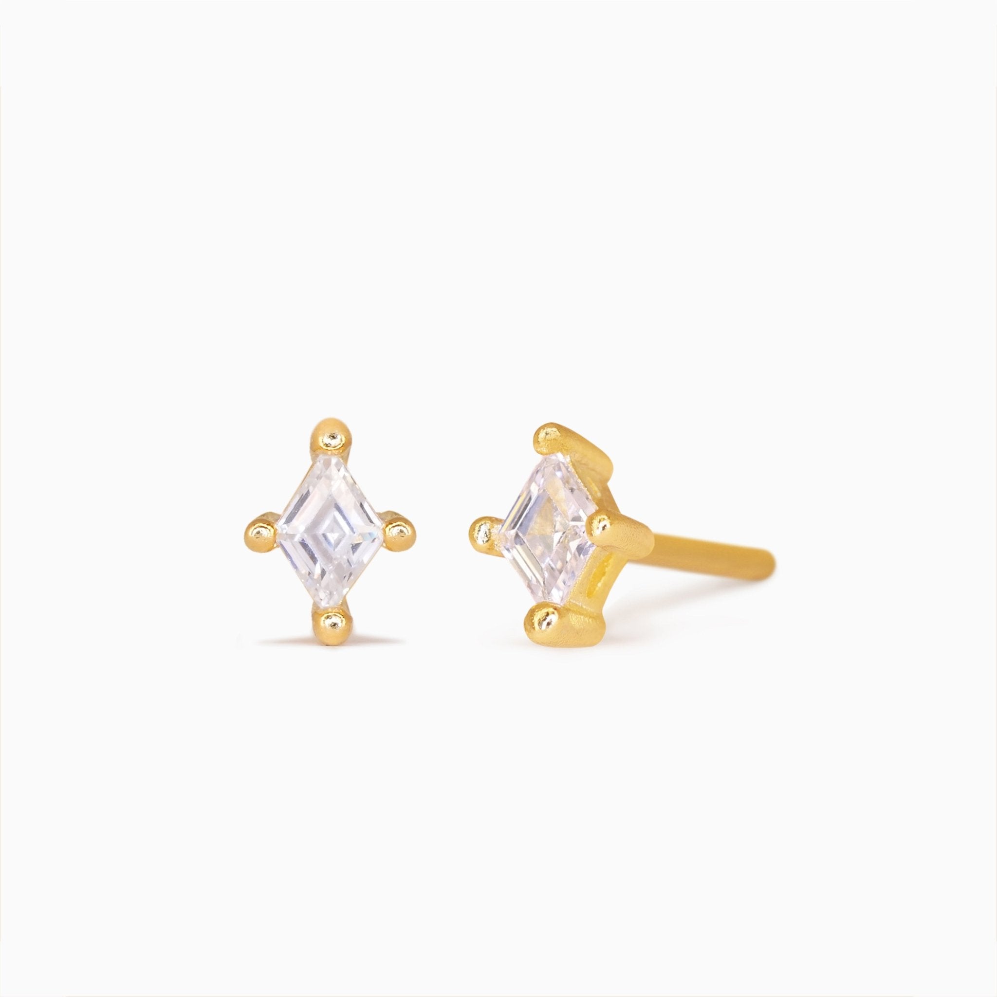 Diamond Cut Studs – eyrful