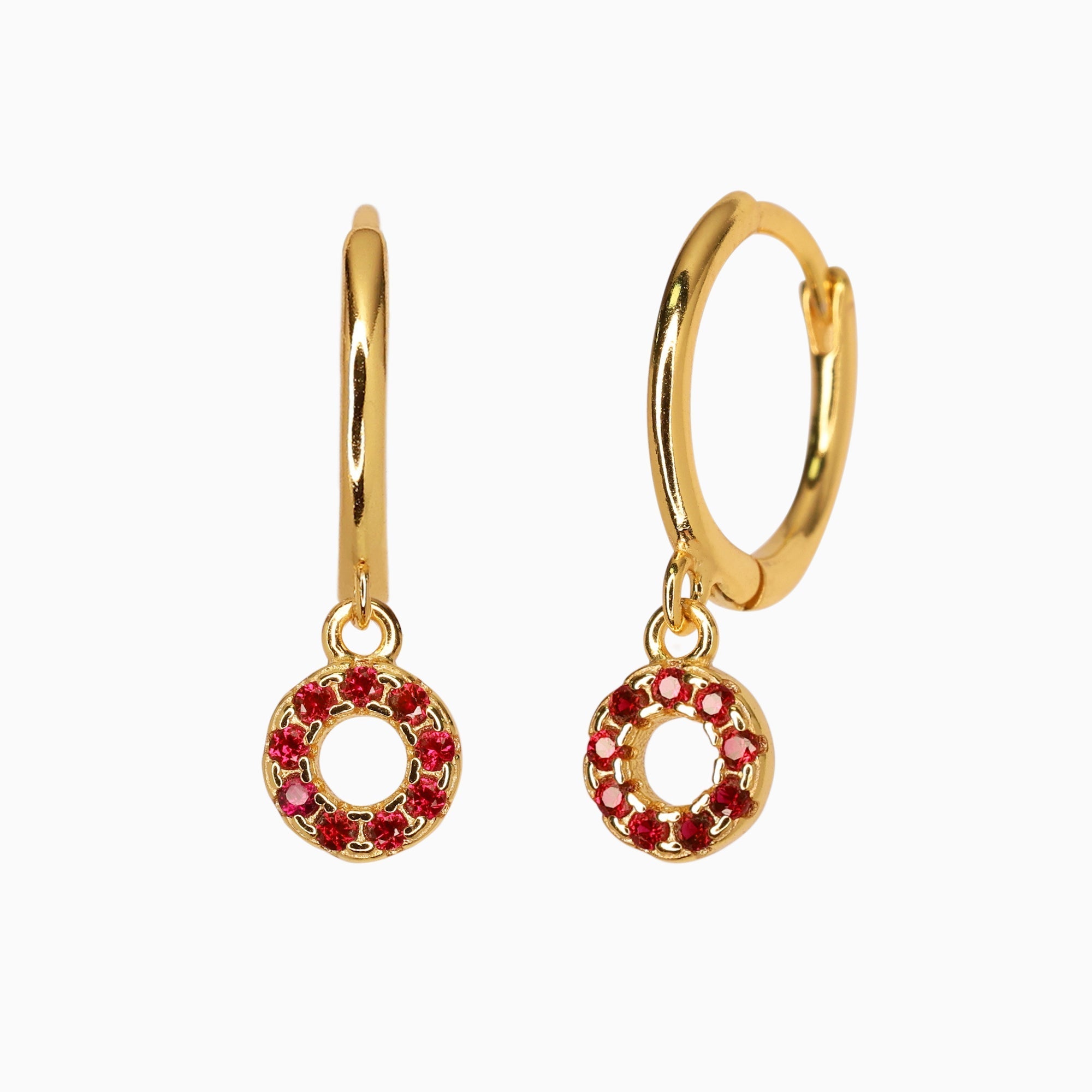 ESTHER Ruby Hoops – eyrful