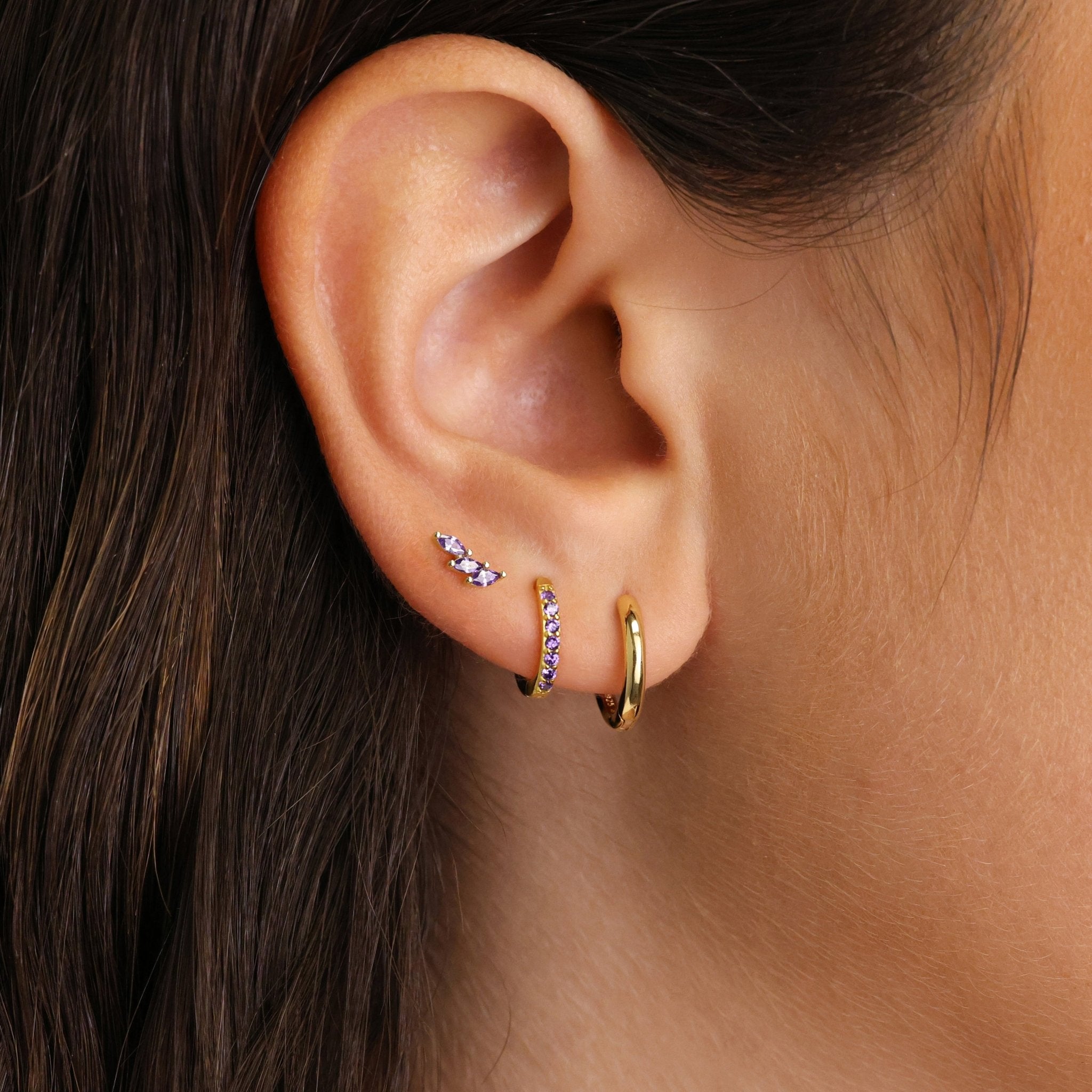 MAYA Amethyst Set – Eyrful Artistry