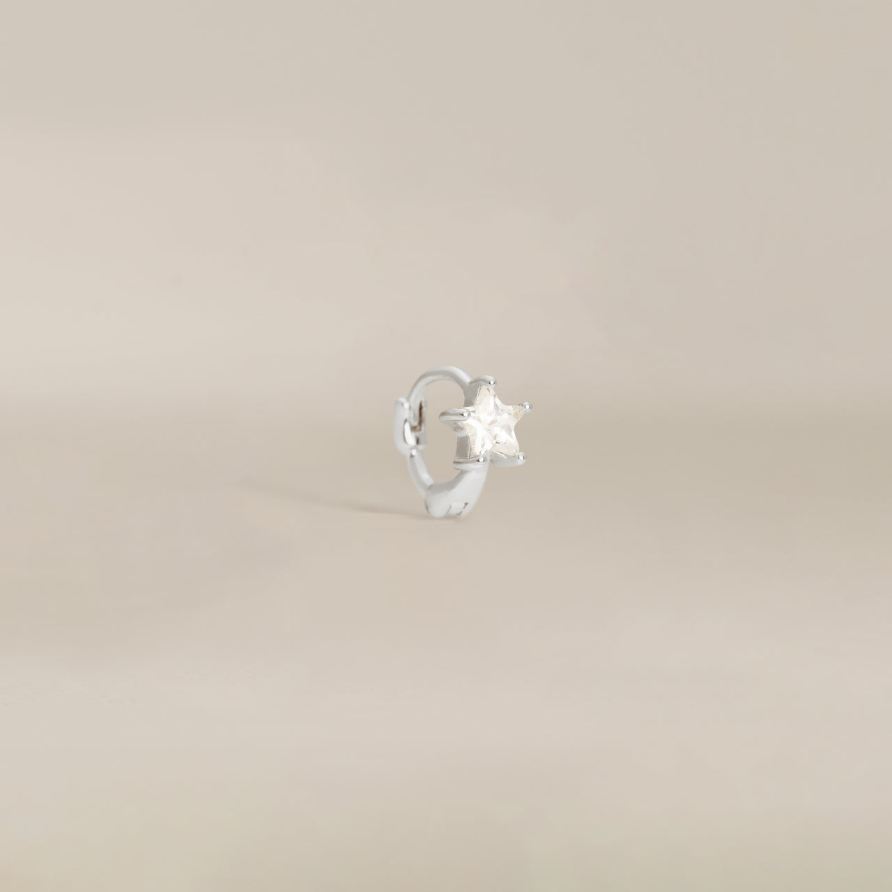 Mini Diamond Star Hoop – Eyrful Artistry