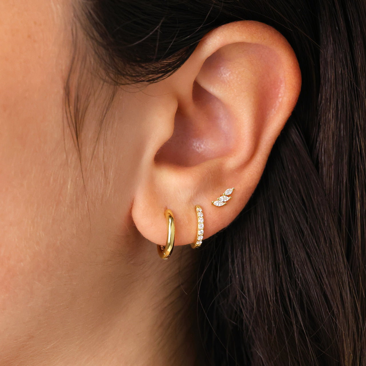 MAYA Diamond Earring Set | eyrful – Eyrful Artistry