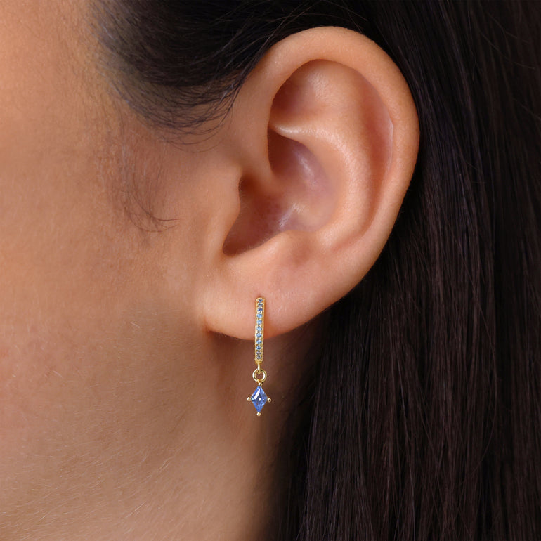 TOBI Aquamarine Studs – Eyrful Artistry