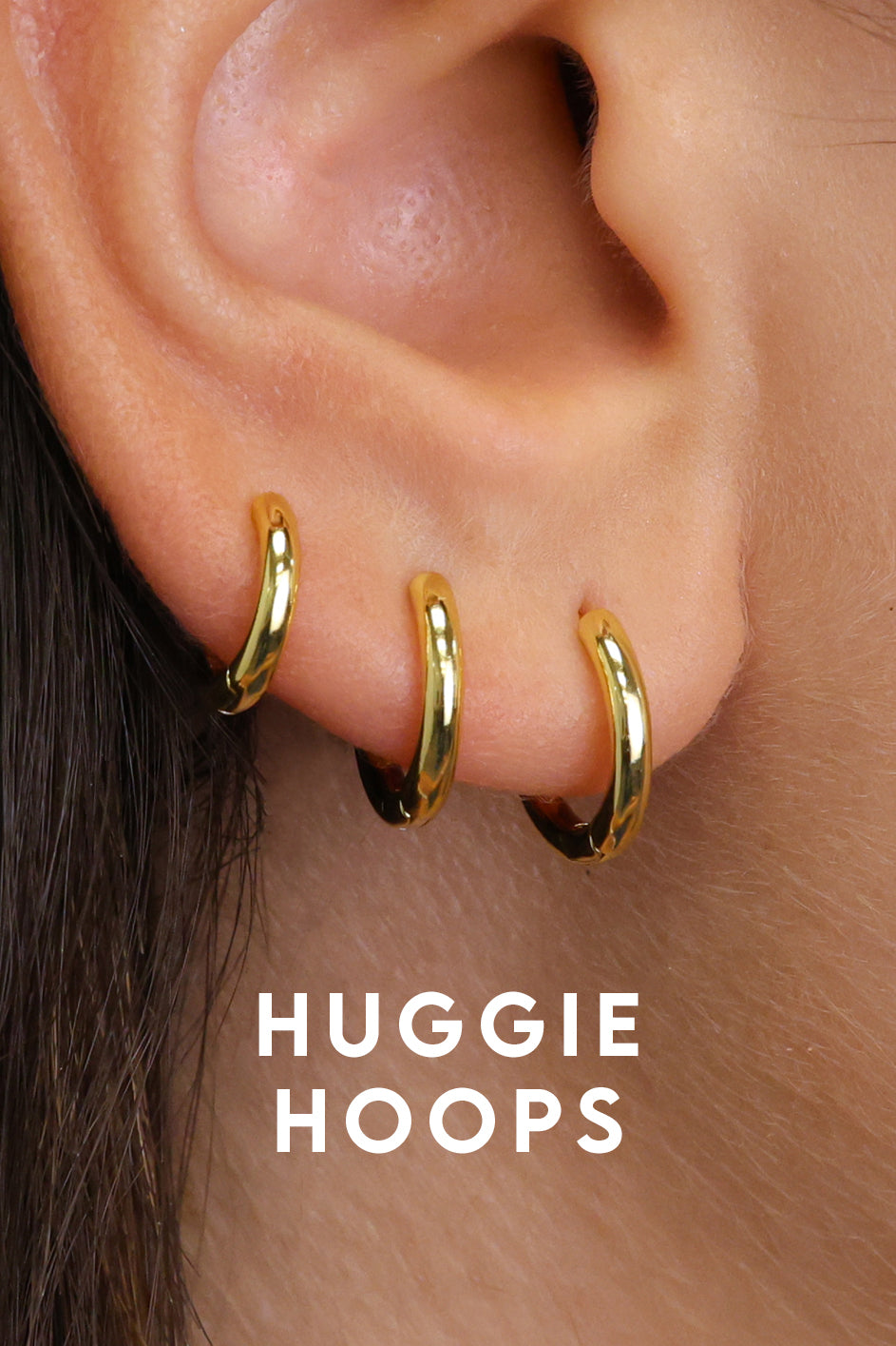 Huggie Hoop Earrings – Eyrful Artistry