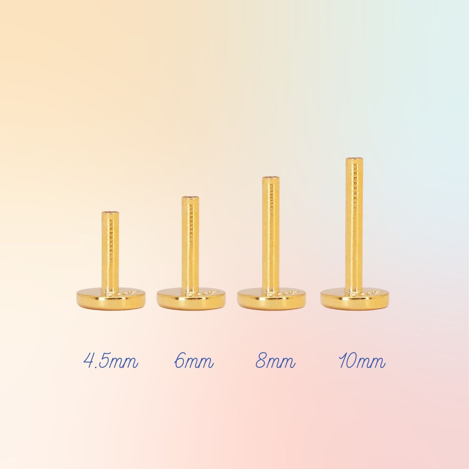 Flat Back Labret Sizing Guide – eyrful