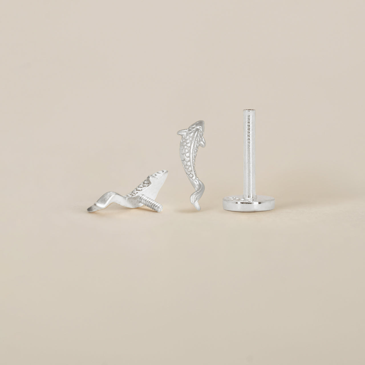 Koi Fish Flat Back Earrings | eyrful – Eyrful Artistry