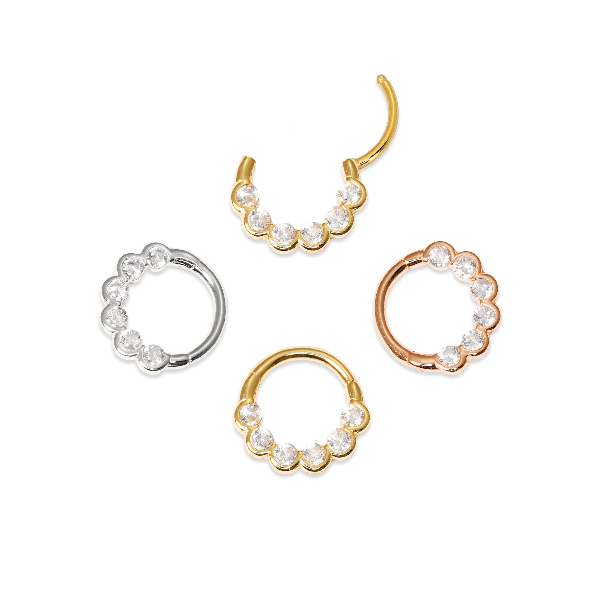 Luna Diamond Clicker Hoop – eyrful