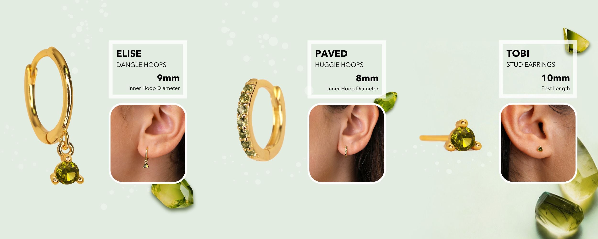 ELISE Peridot Set – eyrful