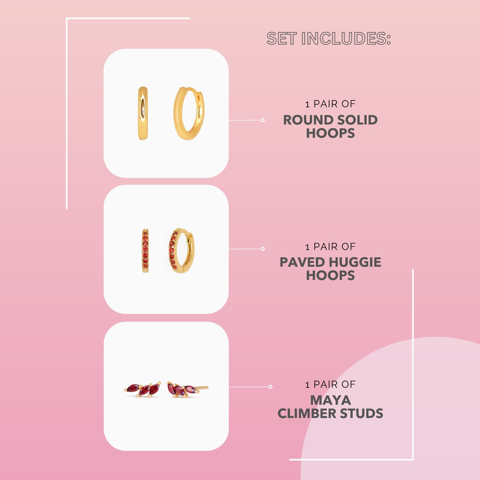 MAYA Ruby Set – eyrful