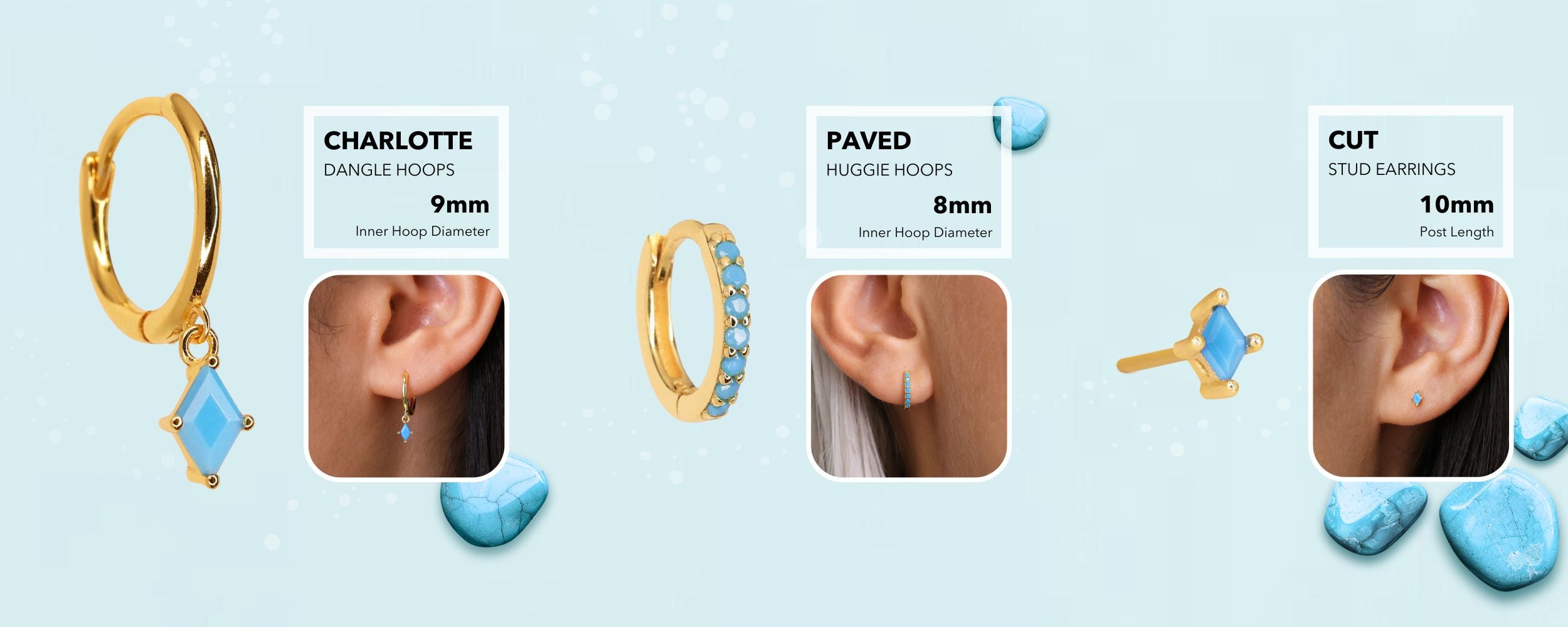 CHARLOTTE Turquoise Set – eyrful