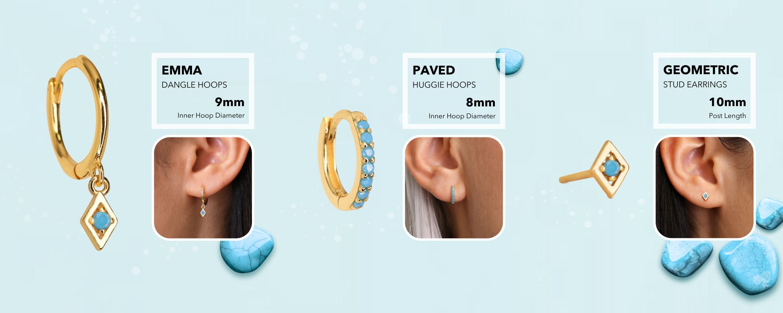 EMMA Turquoise Set – eyrful