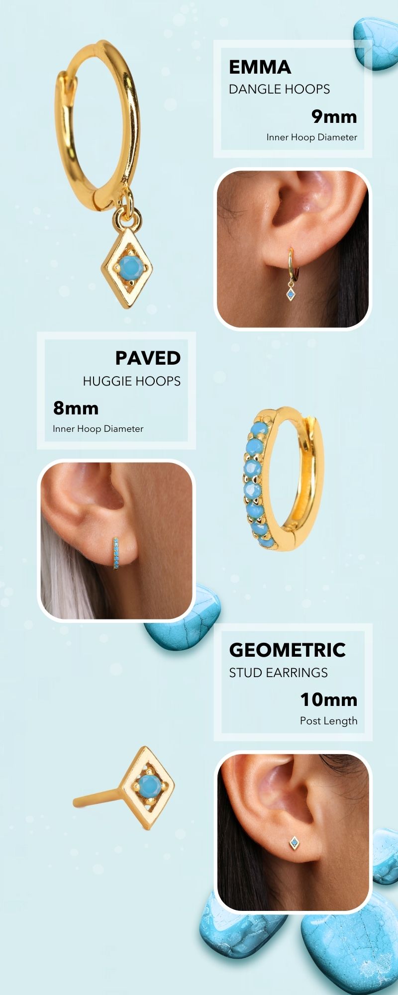 EMMA Turquoise Set – eyrful