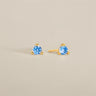 TOBI Aquamarine Studs – Eyrful Artistry