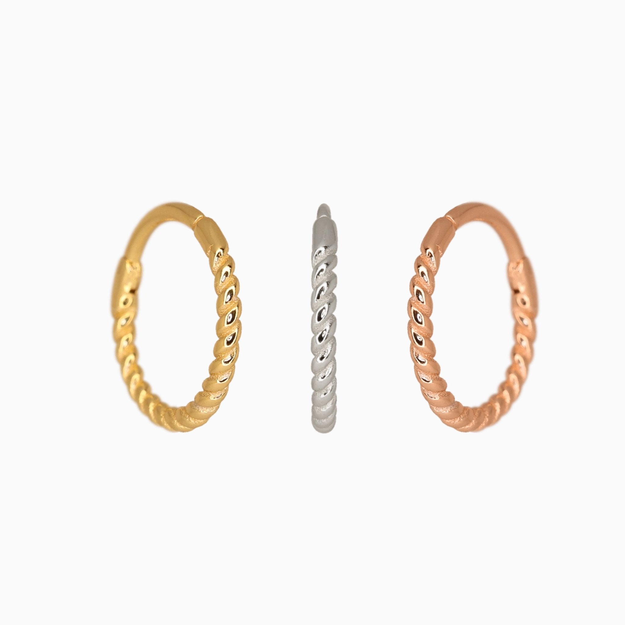 Braided Clicker Hoop – eyrful