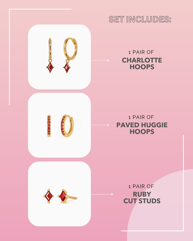 CHARLOTTE Ruby Set – eyrful