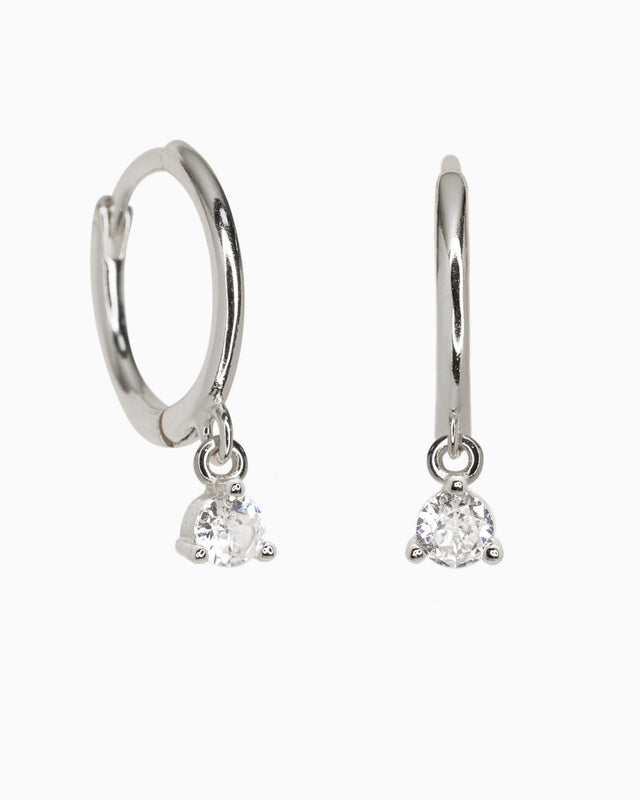 ELISE Diamond Hoops – eyrful