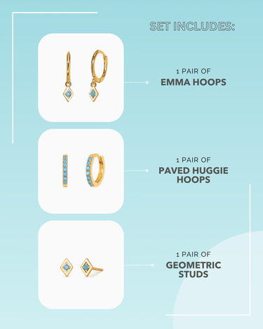 EMMA Turquoise Set – eyrful