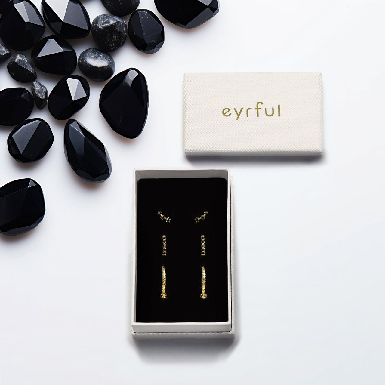 Serpent Front Back Earring Set | eyrful – Eyrful Artistry