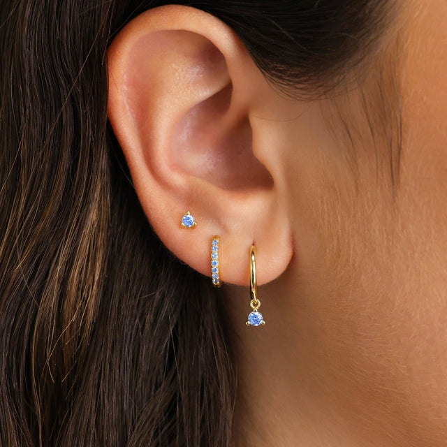 TOBI Aquamarine Studs – Eyrful Artistry