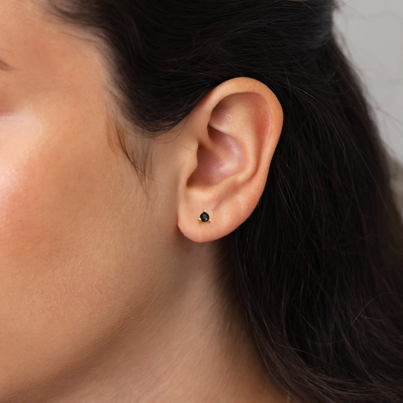 TOBI Black Onyx Studs – Eyrful Artistry